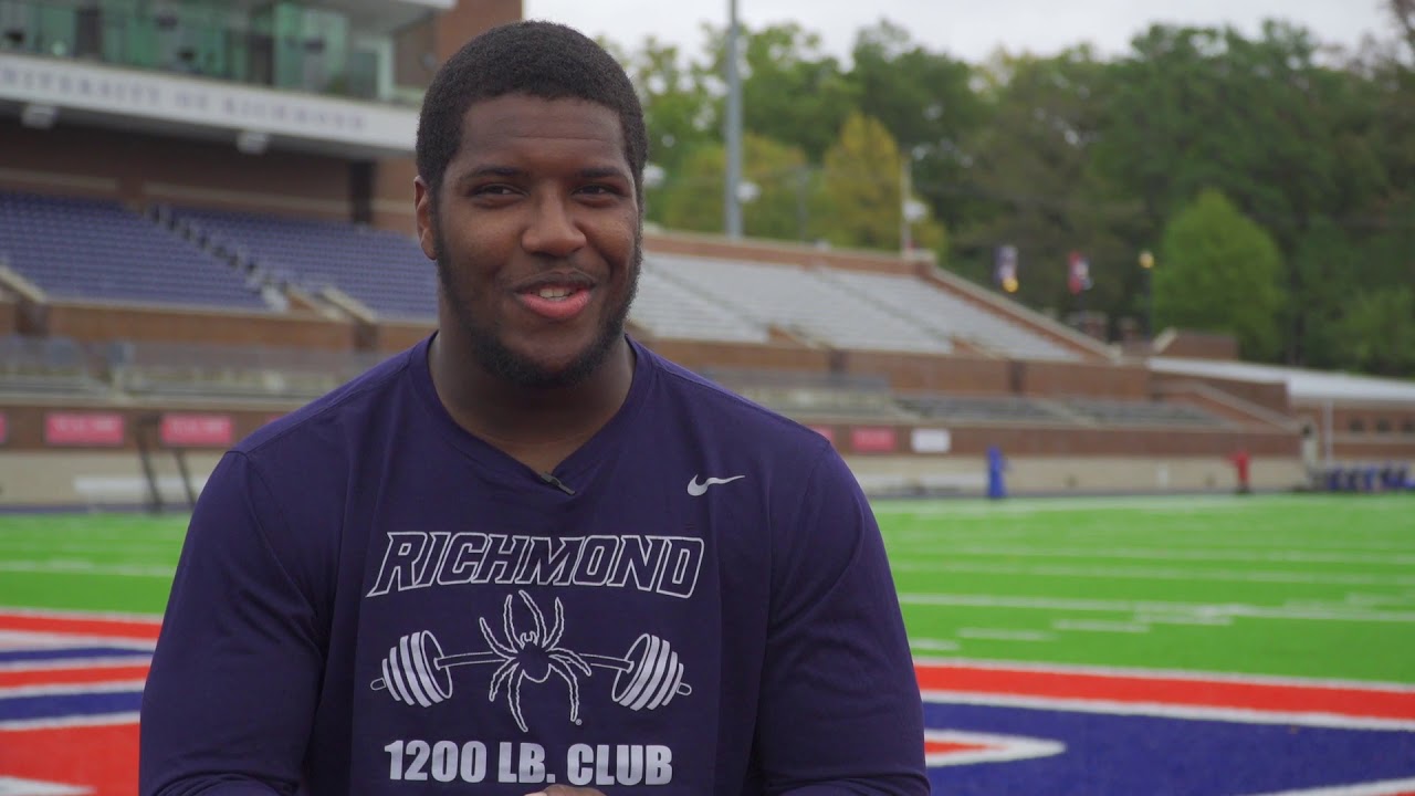 #CAA Football Going Deep: Richmond's Kobie Turner - YouTube