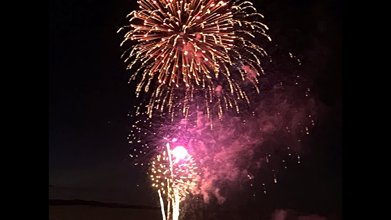 Fox Lake Lakefront Park Fireworks Show - YouTube