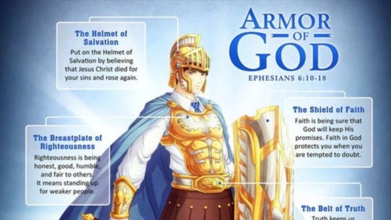 THE ARMOR OF GOD AS WEAPONS OF SPIRITUAL WARFARE! - YouTube