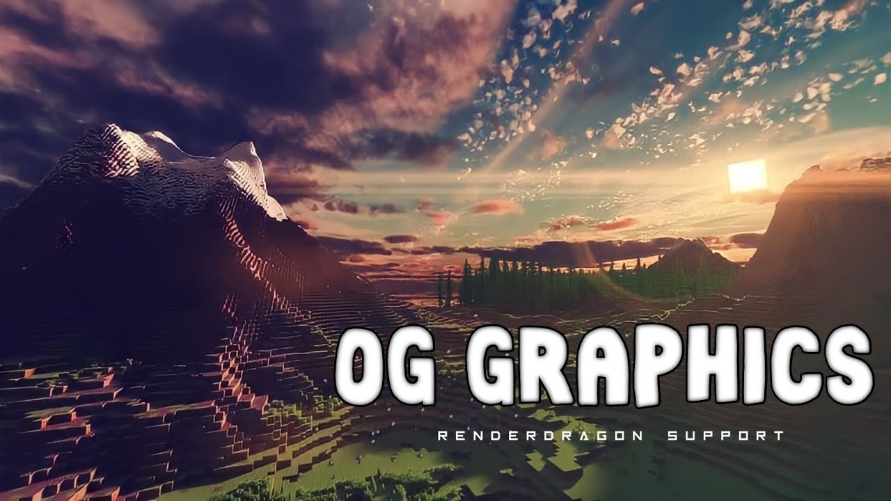 OG GRAPHICS* pack For Minecraft Pe 1.19 || Best Shader For Minecraft Pe ...