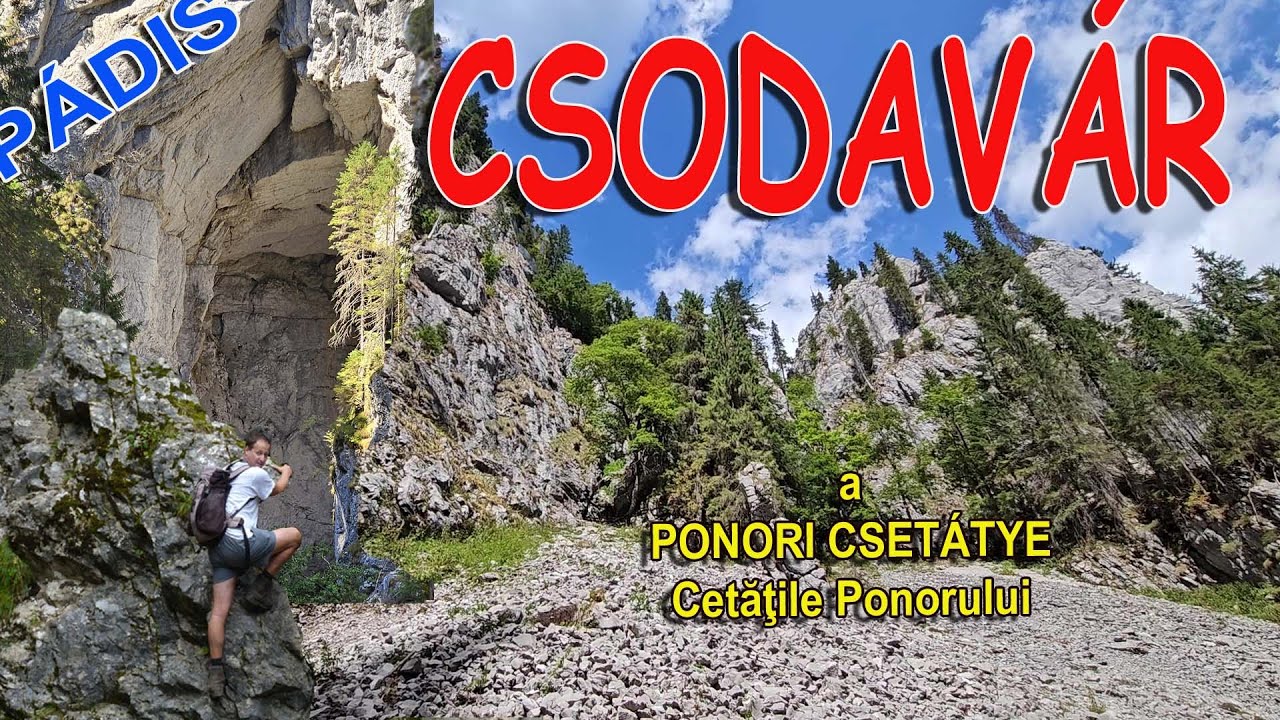 Pádisi túrák: Csodavár azaz a Ponori Csetátye / Cetăţile Ponorului ...