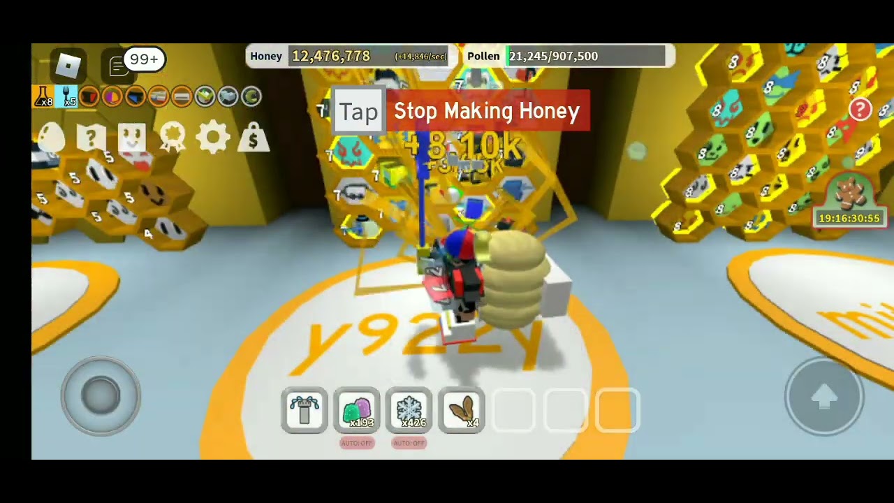 Free 2 Play Noob Becoming A Blue Backpacker 😈 (Bee Swarm Roblox - YouTube
