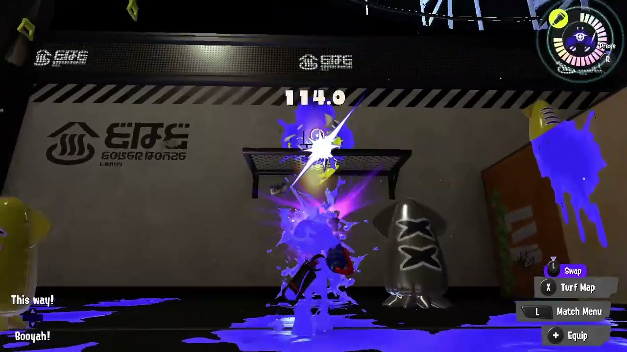 how to use the new bomb in splatoon 3 - YouTube