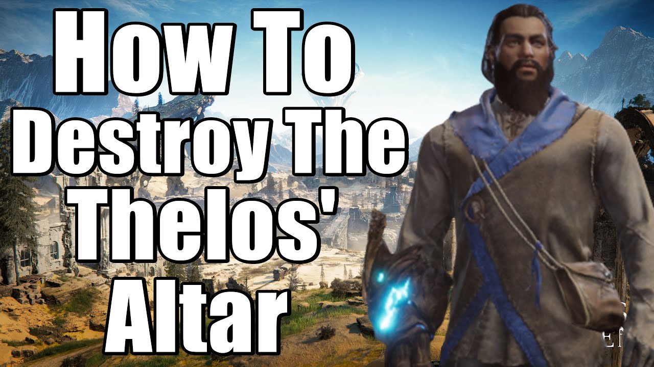 How To Destroy The Thelos' Altar In Atlas Fallen - YouTube
