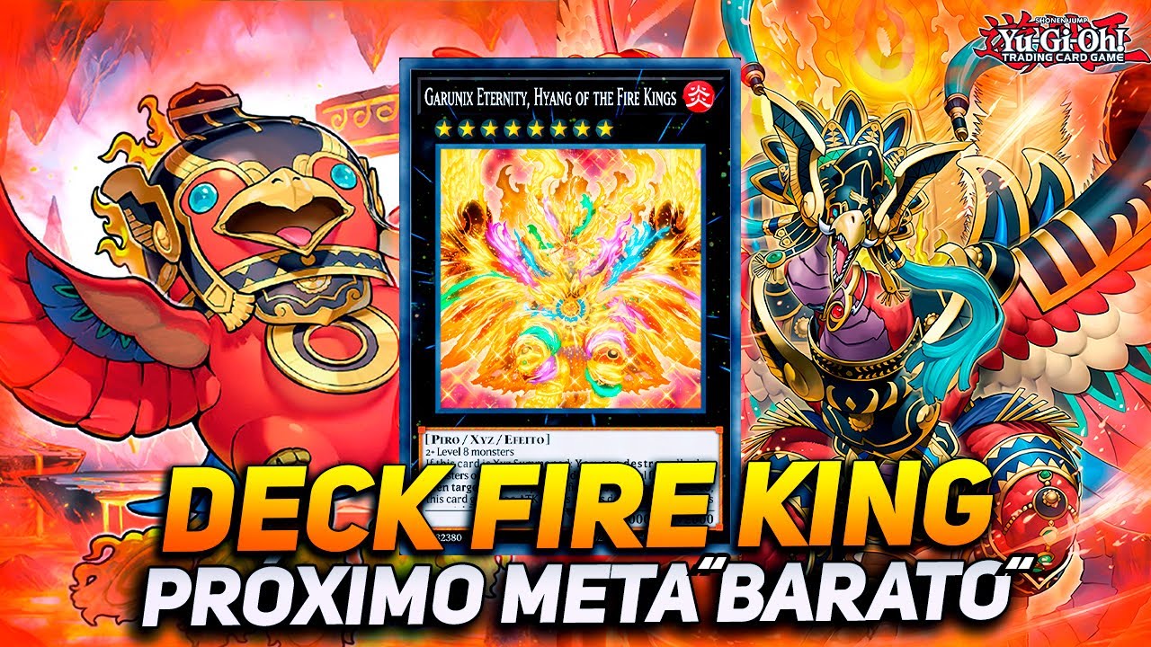 FIRE KING - NOVO DECK META (QUASE) BARATO! DIABELSTAR DEIXA CARO | YU ...