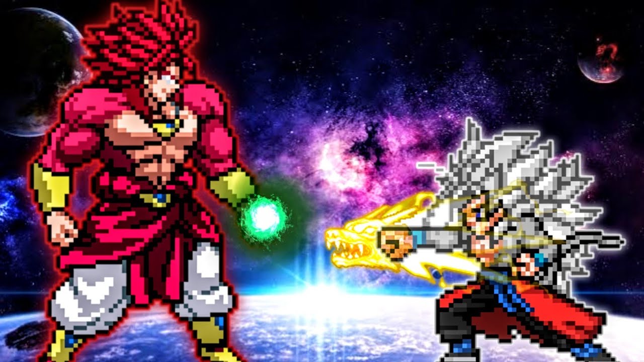 Broly Limit Break SSJ4 V2 OP (New) VS Xeno Goku V3 OP (all form) in ...
