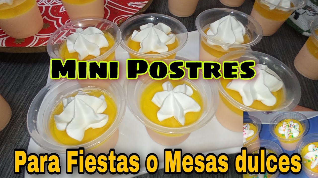 GELATINAS PARA FIESTAS INFANTILES 👉 Cómo hacer mini postres individuales para fiestas / mesa ...