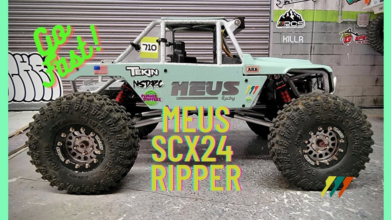 MEUS SCX24 Ripper Ultimate Build Setup - YouTube