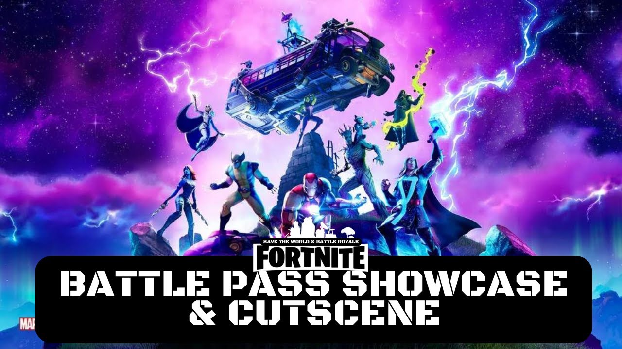 Fortnite Battle Royale - Battle Pass Showcase & Cutscene Chapter 2 ...