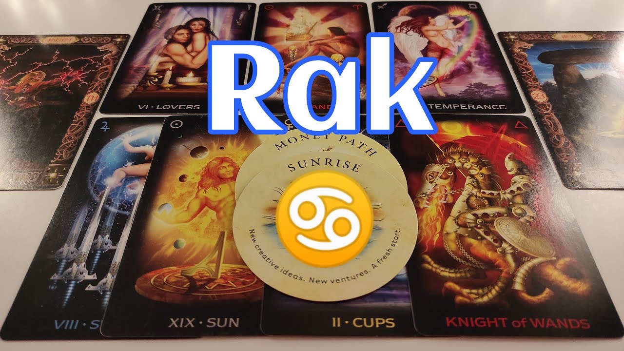 Tarot. Rak♋ To już czas! 33! Ważne decyzje! Działaj! Świeży start ...
