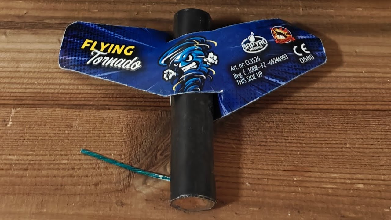 Flying Tornado - Sr Pyro #fireworks - YouTube
