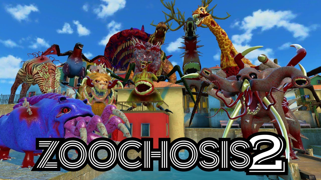 How Infected Animals Escaped From Zoo 😱 Zoochosis 3 😰 Mutant animals ...