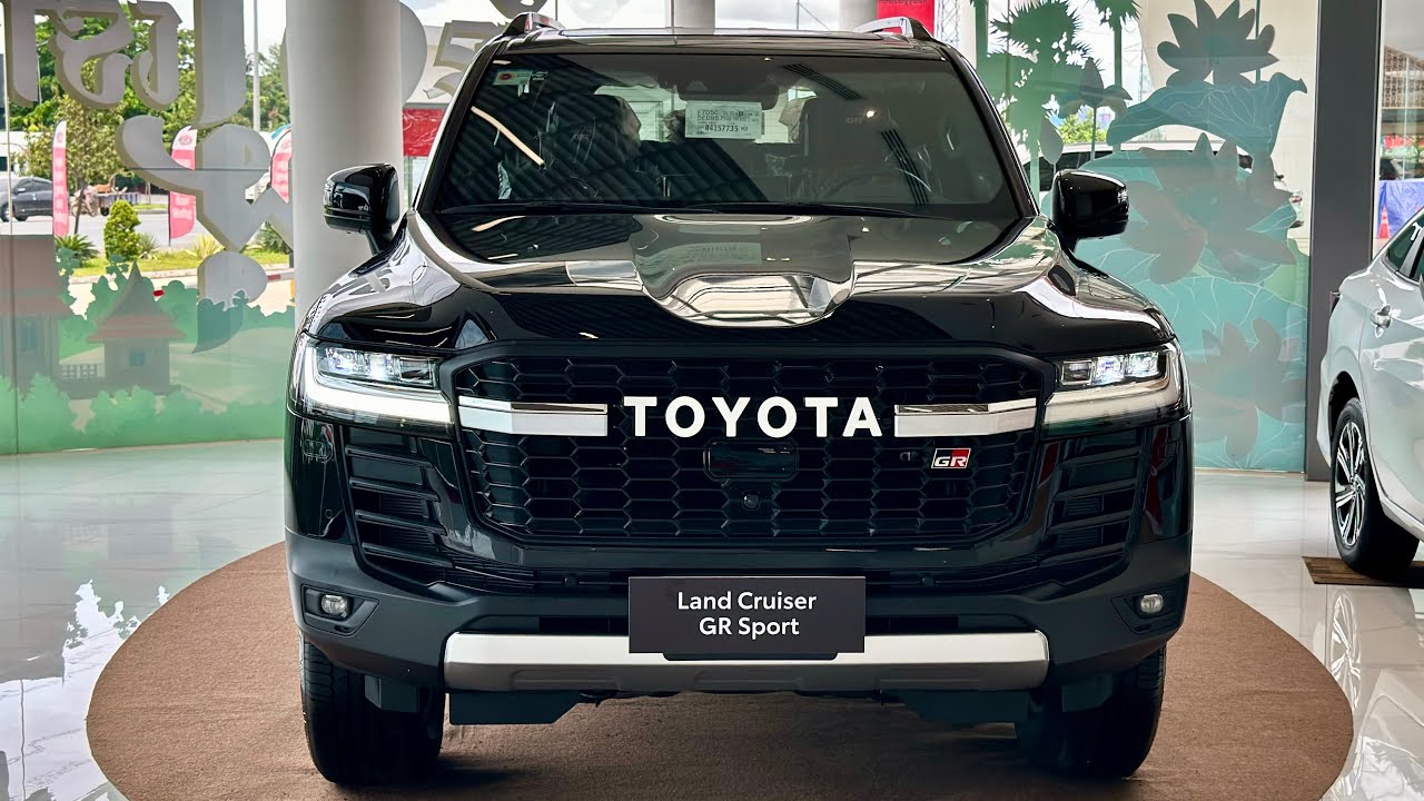 First Look Toyota Land Cruiser GR Sport Review Interior and Exterior ...
