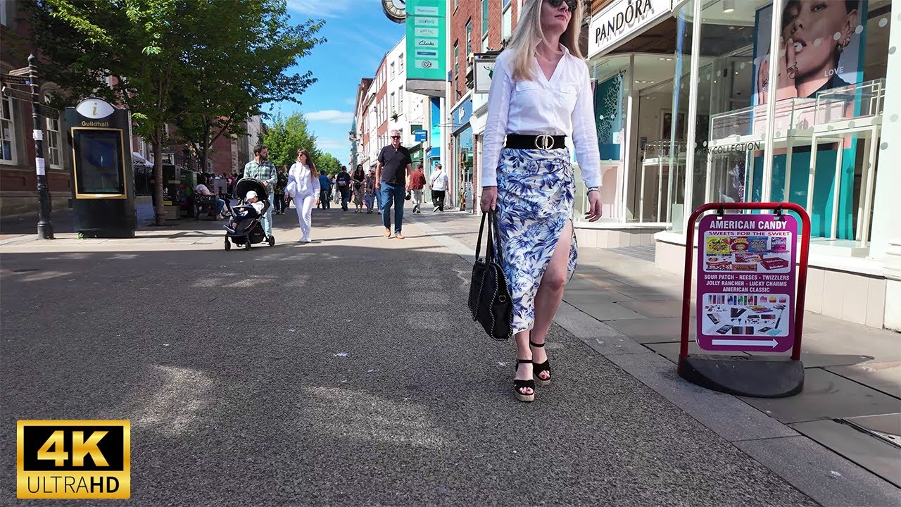 Worcester - City Tour 2024| Walking The Streets of Worcester | Central ...