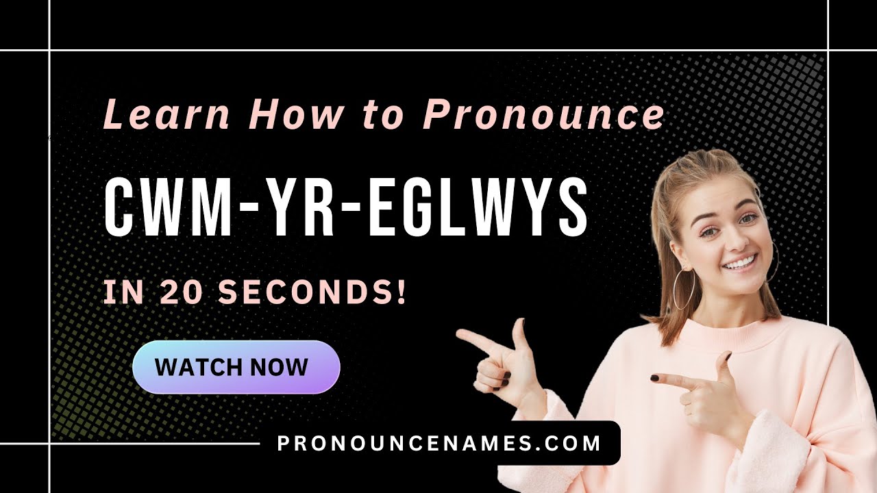 Learn how to pronounce Cwm-yr-Eglwys (Wales, UK) with Audio and ...