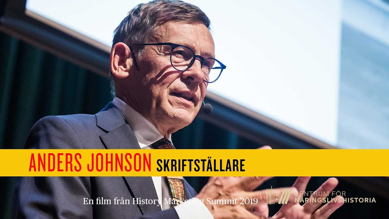 HMS19: Anders Johnson, skriftställare, om hur näringslivet skildras av historiker och i media ...