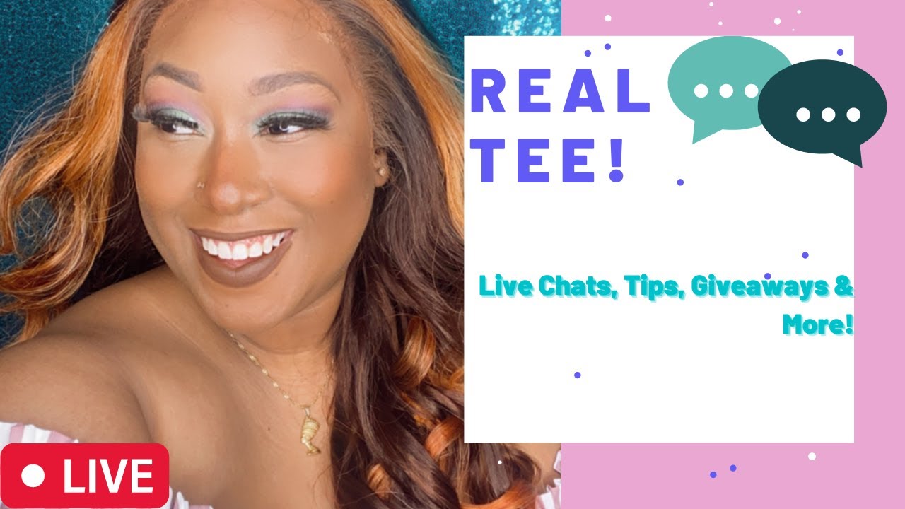 Real Tee! Live Wig Install and Chat Session! Ft. Nadula Hair - YouTube