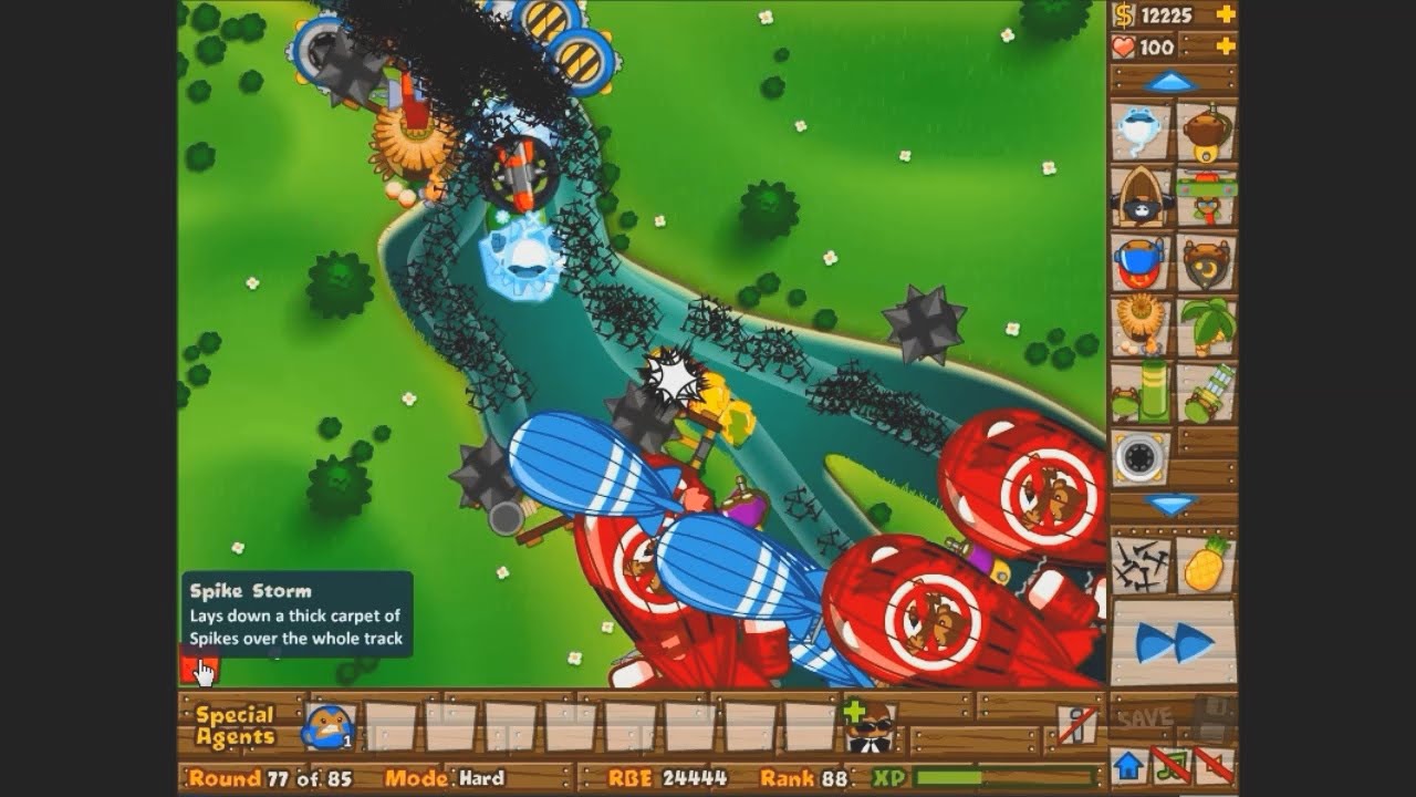 BTD5 Strategy Collection #5 : Spike Storm (Reversed Downstream Hard ...