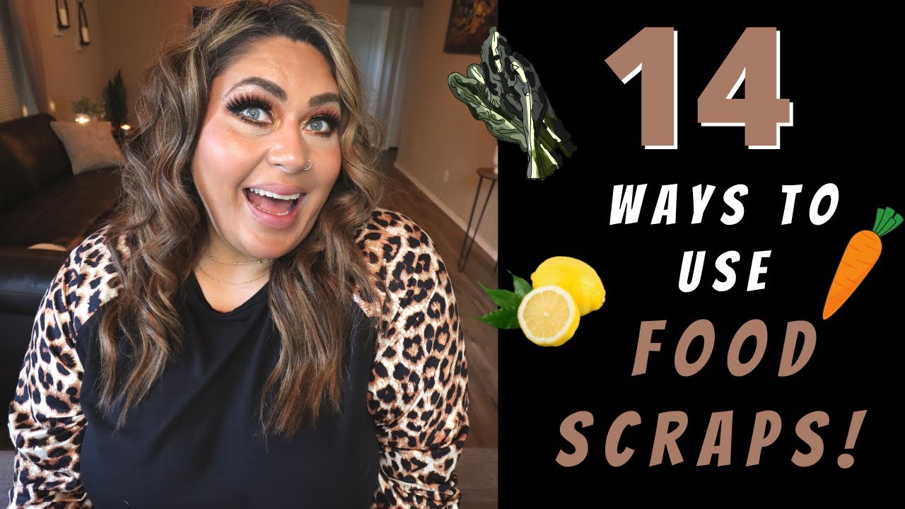 14 CREATIVE & DELICIOUS WAYS TO USE FOOD SCRAPS - 🛑STOP FOOD WASTE ...