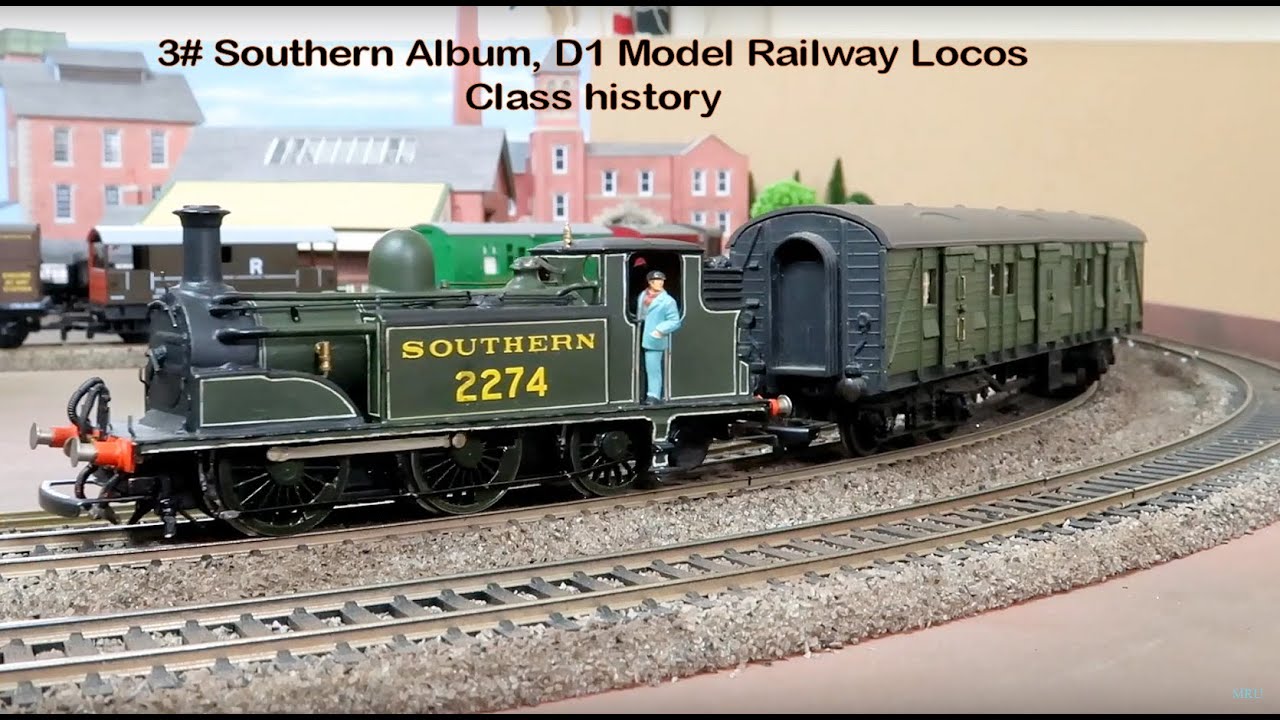 3# Southern Album, Stroudley D1 class¦ OO scale model locomotives - YouTube