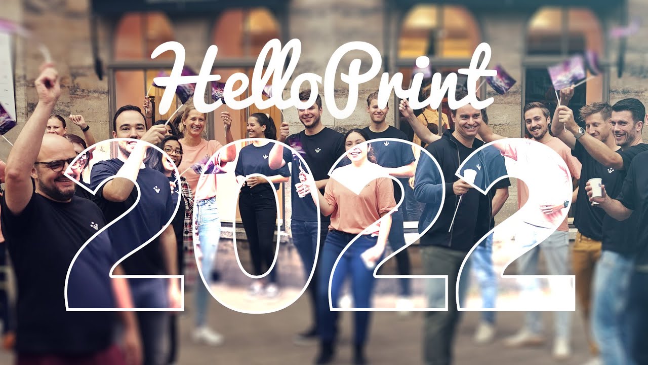 Helloprint 2022: Design yourself. Join our crew. - YouTube