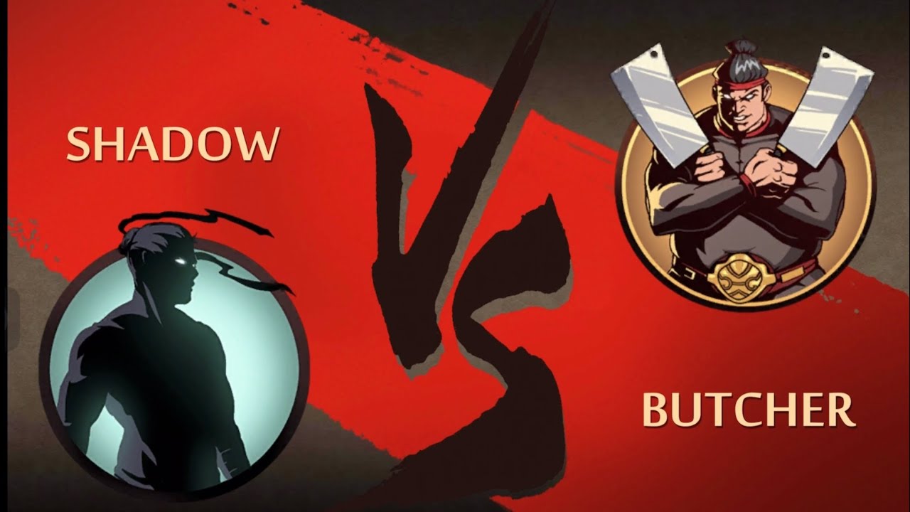 Butcher and all his bodyguards fight/ episode 3/ Shadow fight 2 - YouTube