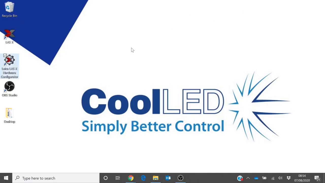 How to configure Leica LAS X imaging software for CoolLED LED ...