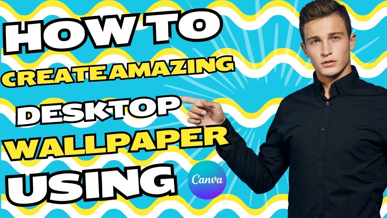 How to create desktop wallpaper using canva. - YouTube