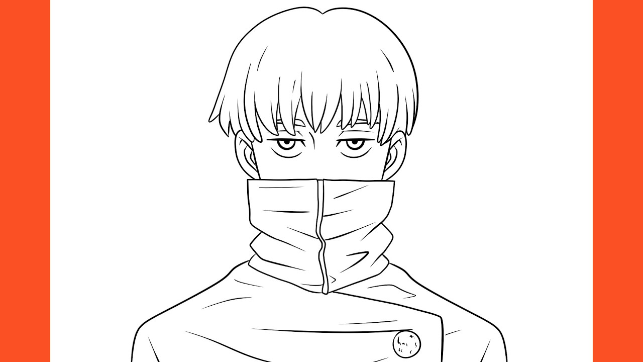 How To Draw Toge (Jujutsu Kaisen) - YouTube