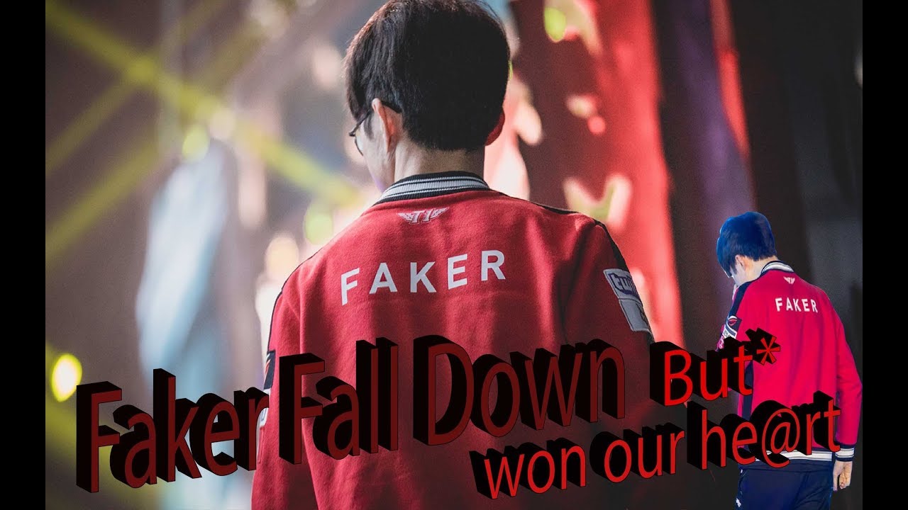 Faker fall down-But won our 'heart' - YouTube
