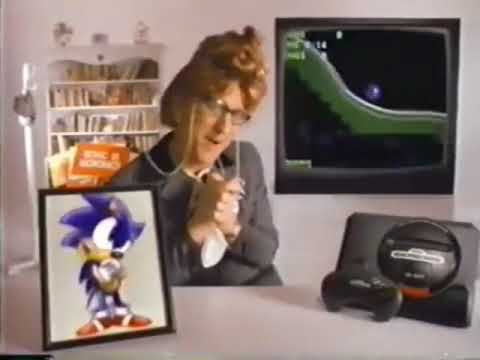Sonic the Hedgehog Sega Genesis Video Game Ad (1991) - YouTube