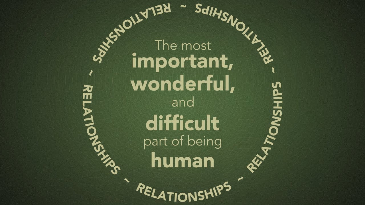 Relationships, Session Four, Generational Dysfunction - YouTube