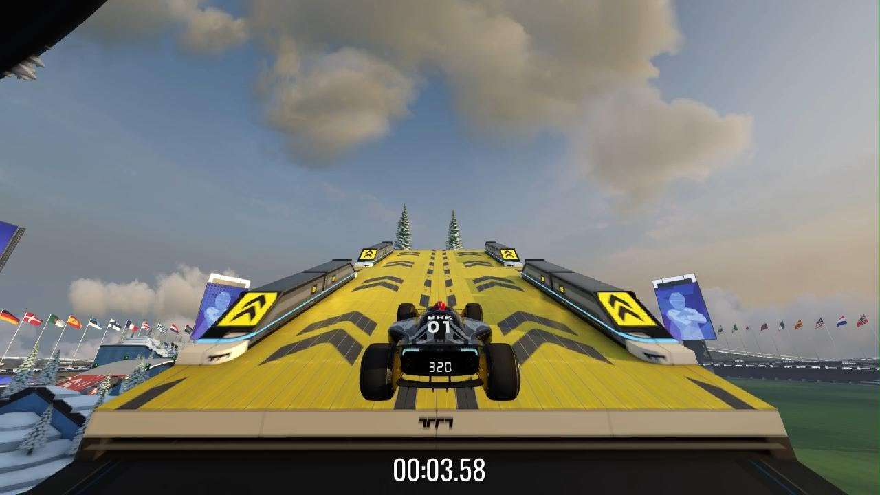 Trackmania Winter 22 track 13 AT - YouTube
