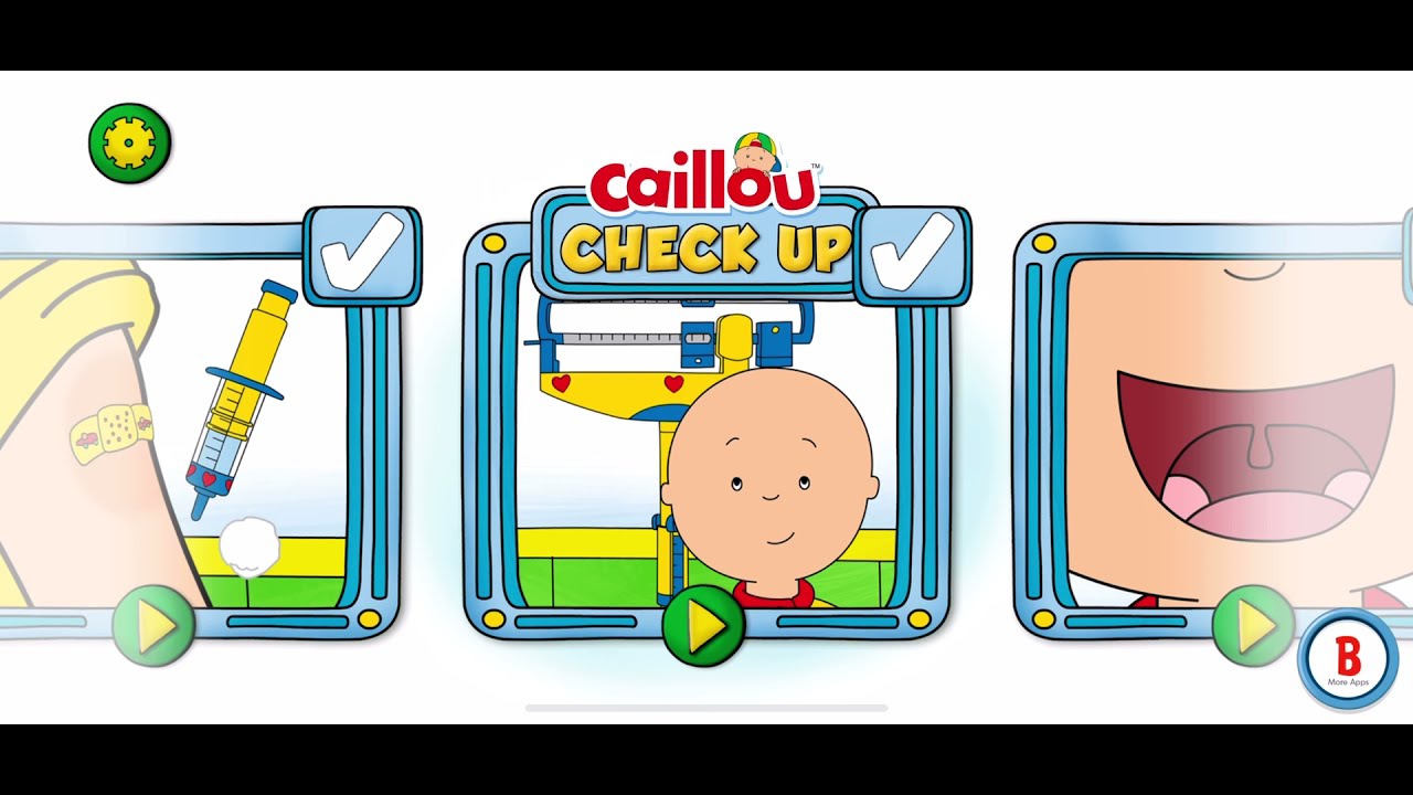 Caillou Check up - YouTube