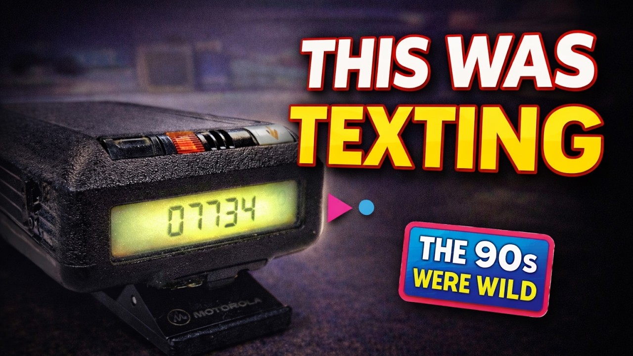 That Pager Beep Meant Everything! Why Pagers were COOL in the 1990s ...