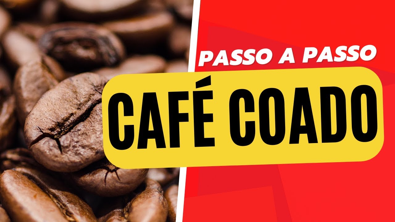 Aprenda como passar café no coador de pano passo a passo - YouTube