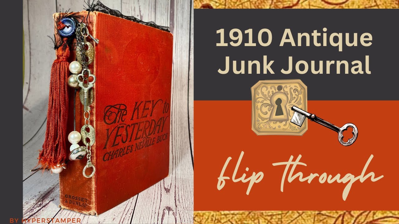 Sold- Journal - 1910 Book full flip through by Hyperstamper - YouTube