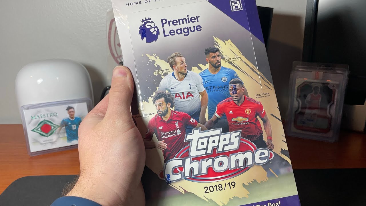 Anti-Arsenal Box? Opening Topps Chrome Premier League 2018/19 Hobby Box ...