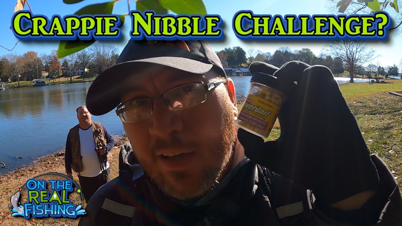 Crappie Nibble Fishing Challenge? - YouTube