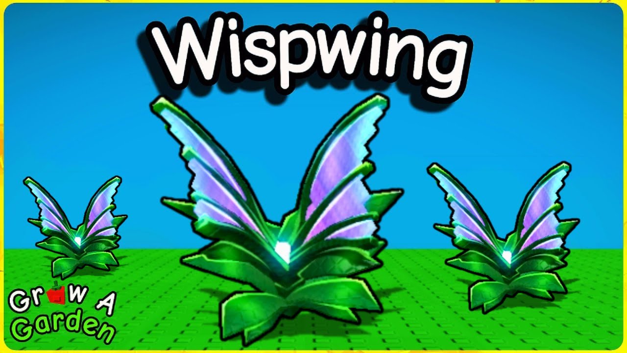 How to Get WISP WING in Grow a Garden (Full Guide & Showcase) Roblox ...