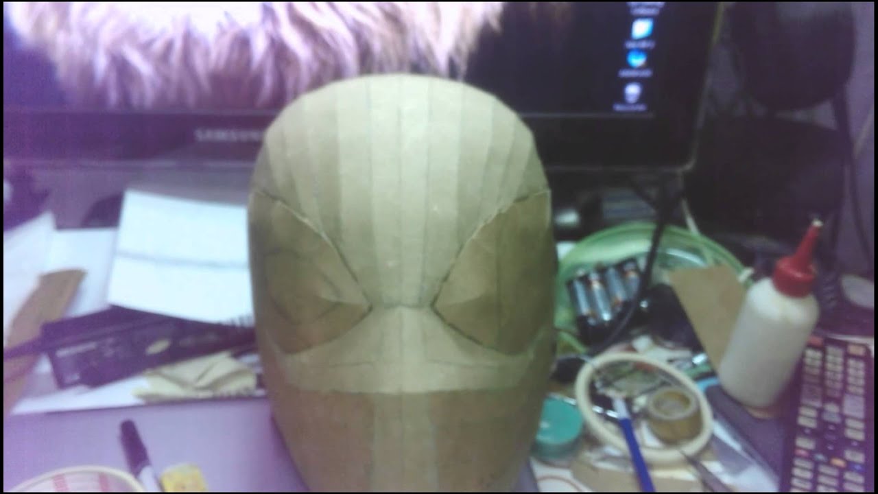 The Amazing Spider-Man face shell by GIMPEE - YouTube
