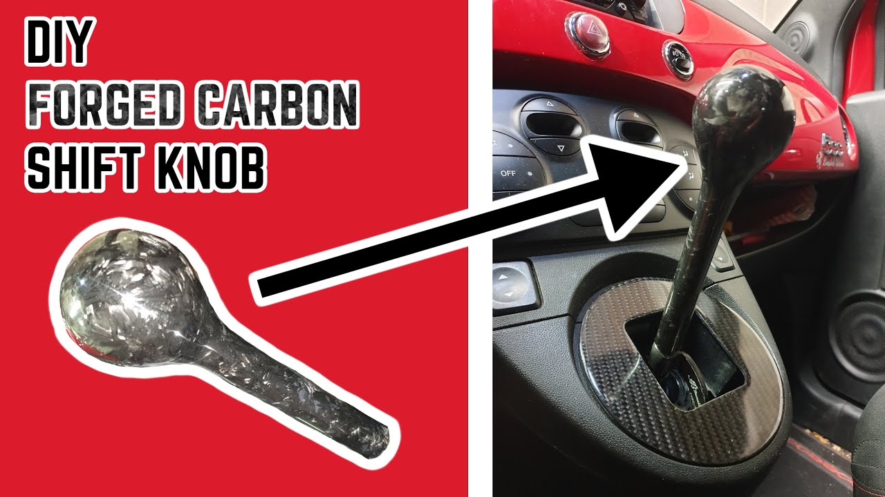 DIY Forged Carbon Fiber Shifter Knob - Tutorial - YouTube