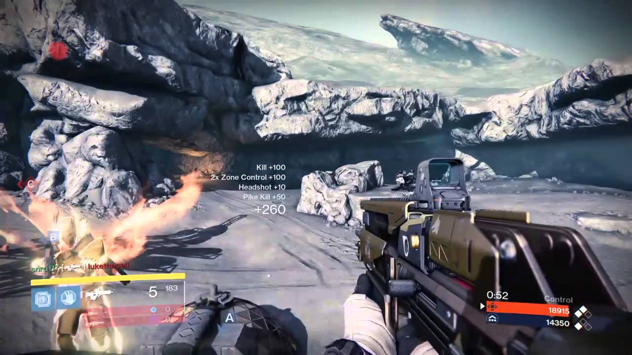 Destiny Crucible Sniper Gameplay - YouTube