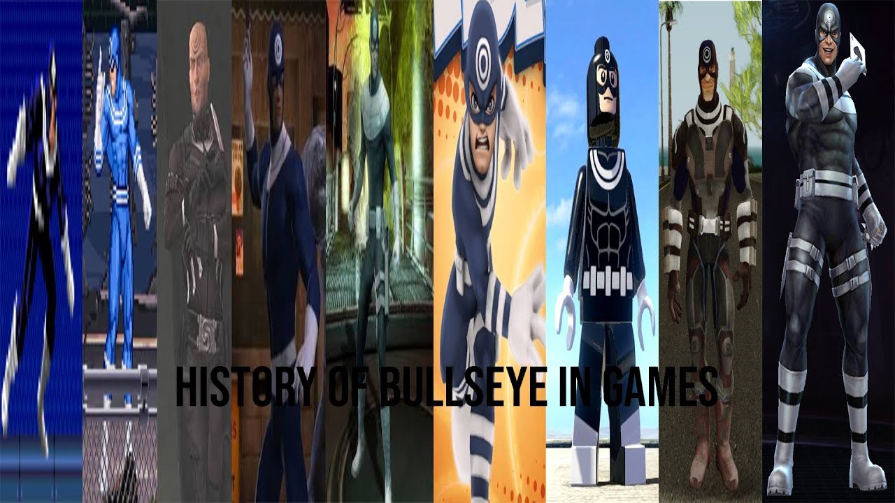 Evolution Of Bullseye In Games From (1991 - 2018) - YouTube