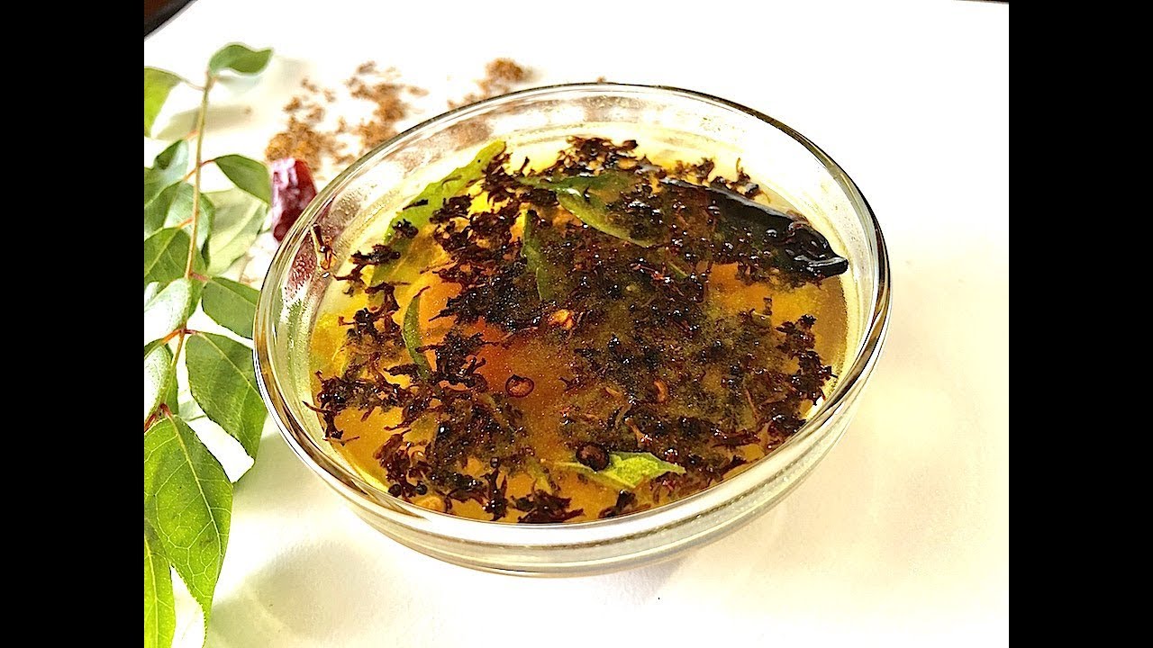 How to make Veppam poo Rasam | Neem Flower Rasam Recipe | Easy Rasam ...