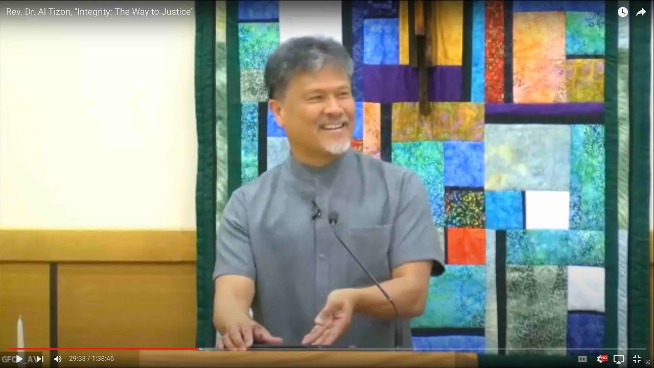 Rev. Dr. Al Tizon, "Integrity: The Way to Justice" - YouTube