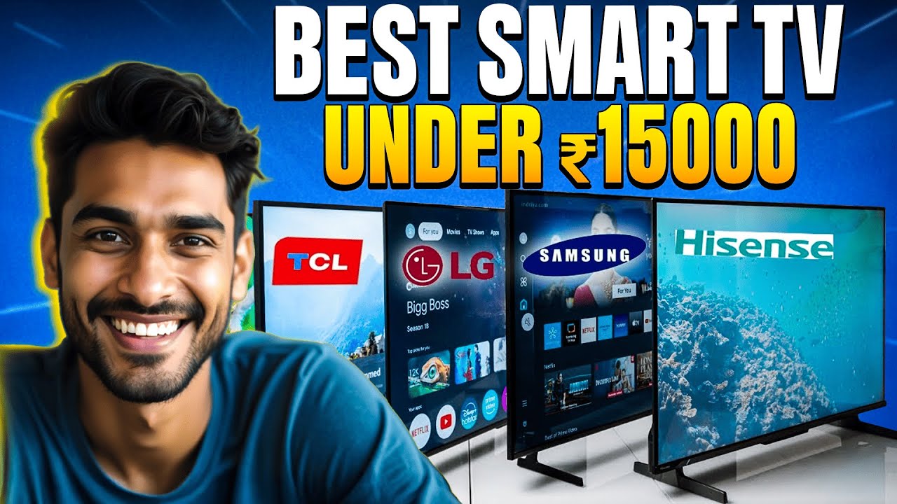 🔥NEW🔥Best Smart TV Under 15000 in India 2025🔥Best 43 Inch 4K Smart TV ...
