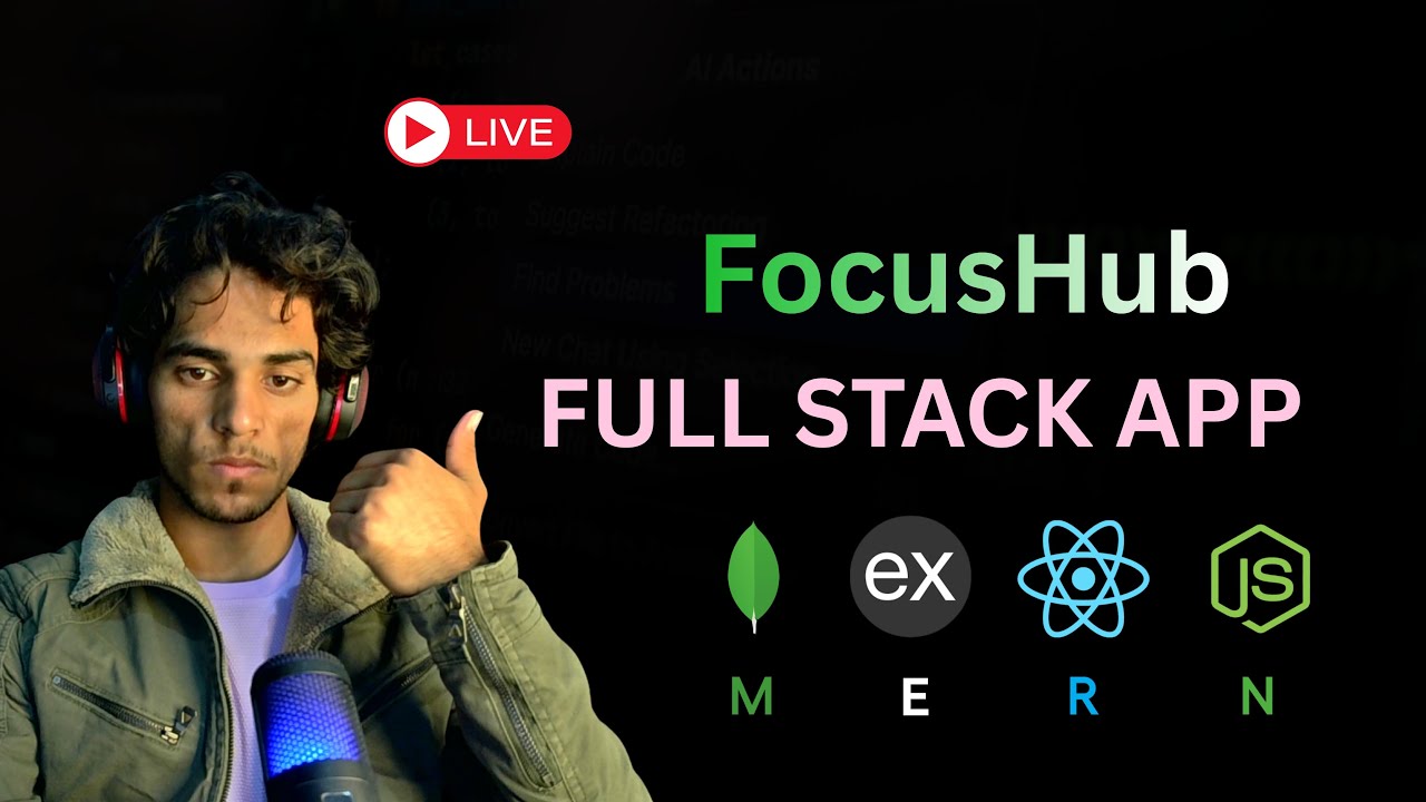 full-stack Productivity Super App Build Live | MongoDB | ExpressJS ...