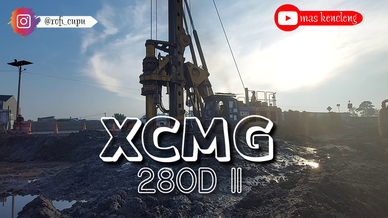 HSRCC JAKARTA - BANDUNG proses pengeboran drilling rig machine - YouTube