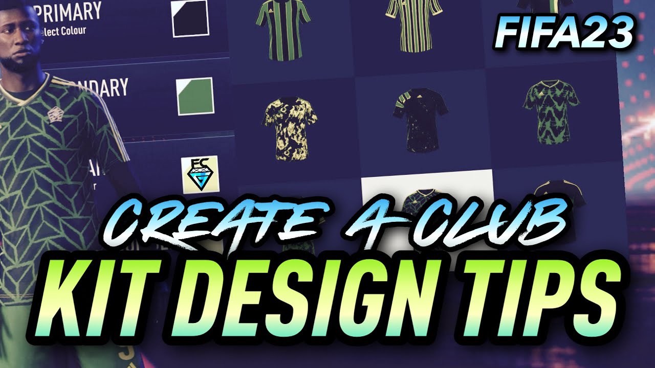 THE BEST KIT DESIGNS IN FIFA 23 CREATE A CLUB (EP2) - YouTube